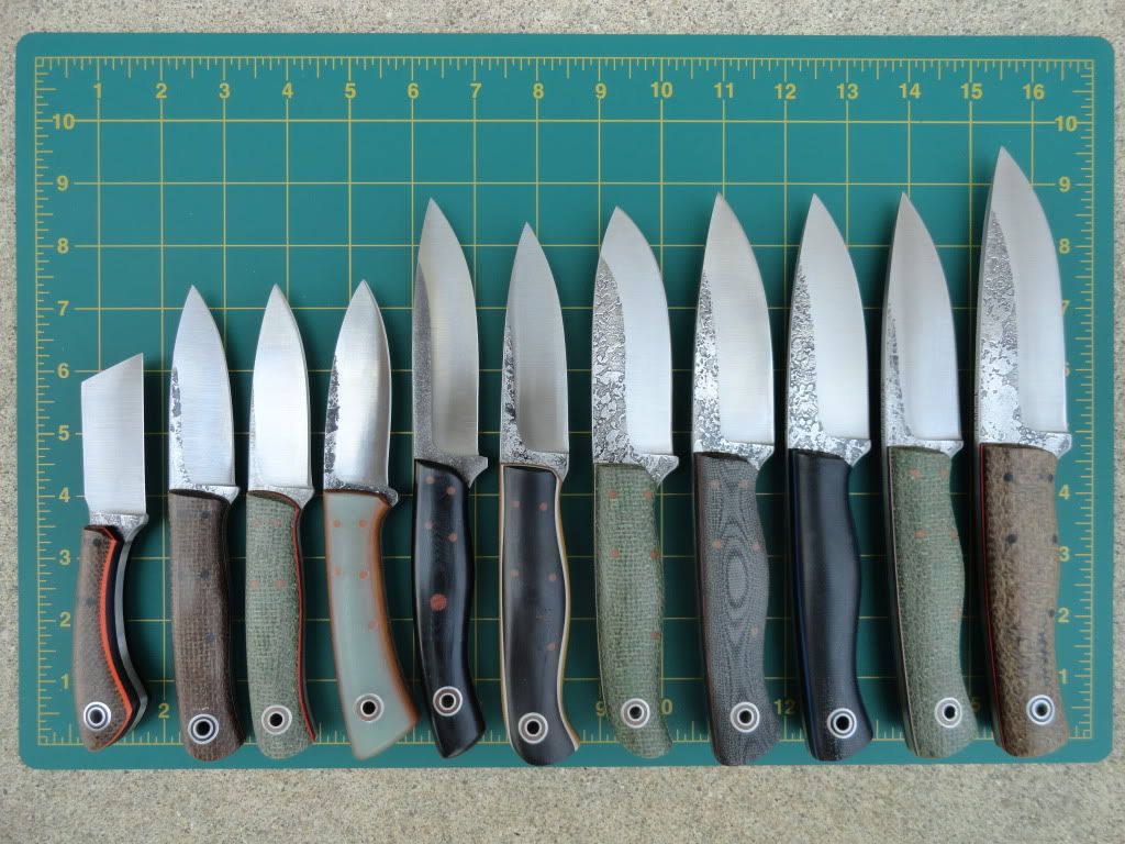 Fiddleback Forge Comparison Photos (PIC Heavy) | BladeForums.com