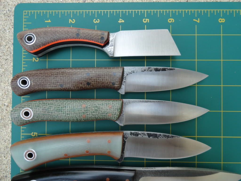 Fiddleback Forge Comparison Photos (PIC Heavy) | BladeForums.com