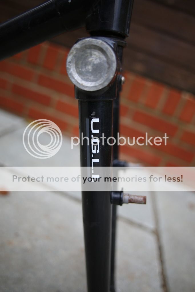 Raleigh Dynatech Diablo AL frame/forks/stem/seatpost 19" | Retrobike