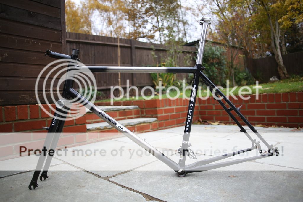 Raleigh Dynatech Diablo AL frame/forks/stem/seatpost 19" | Retrobike