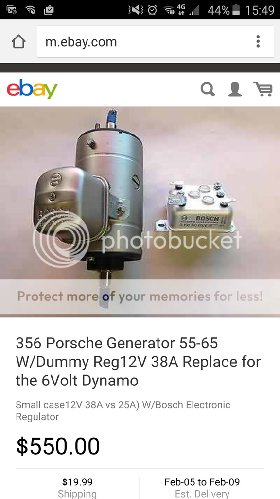 TheSamba.com :: Beetle - 1958-1967 - View topic - 90mm 12 volt generator